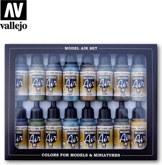 Model Air - RLM Colors Set - Vallejo - VAL-71193 | bol.com