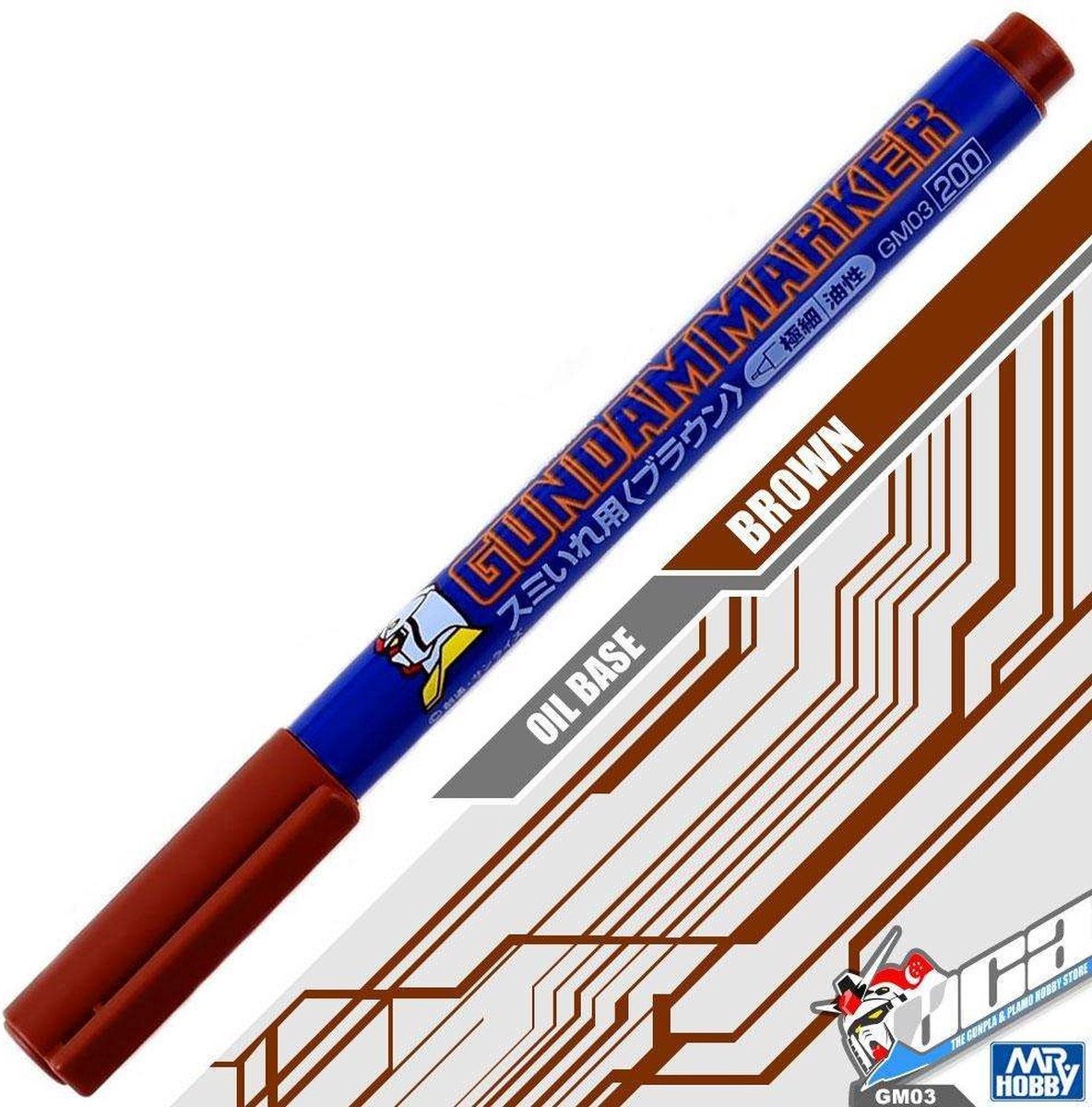 Brown Liner Type - Mr Hobby - Gunze - MRH-GM-03 | bol.com