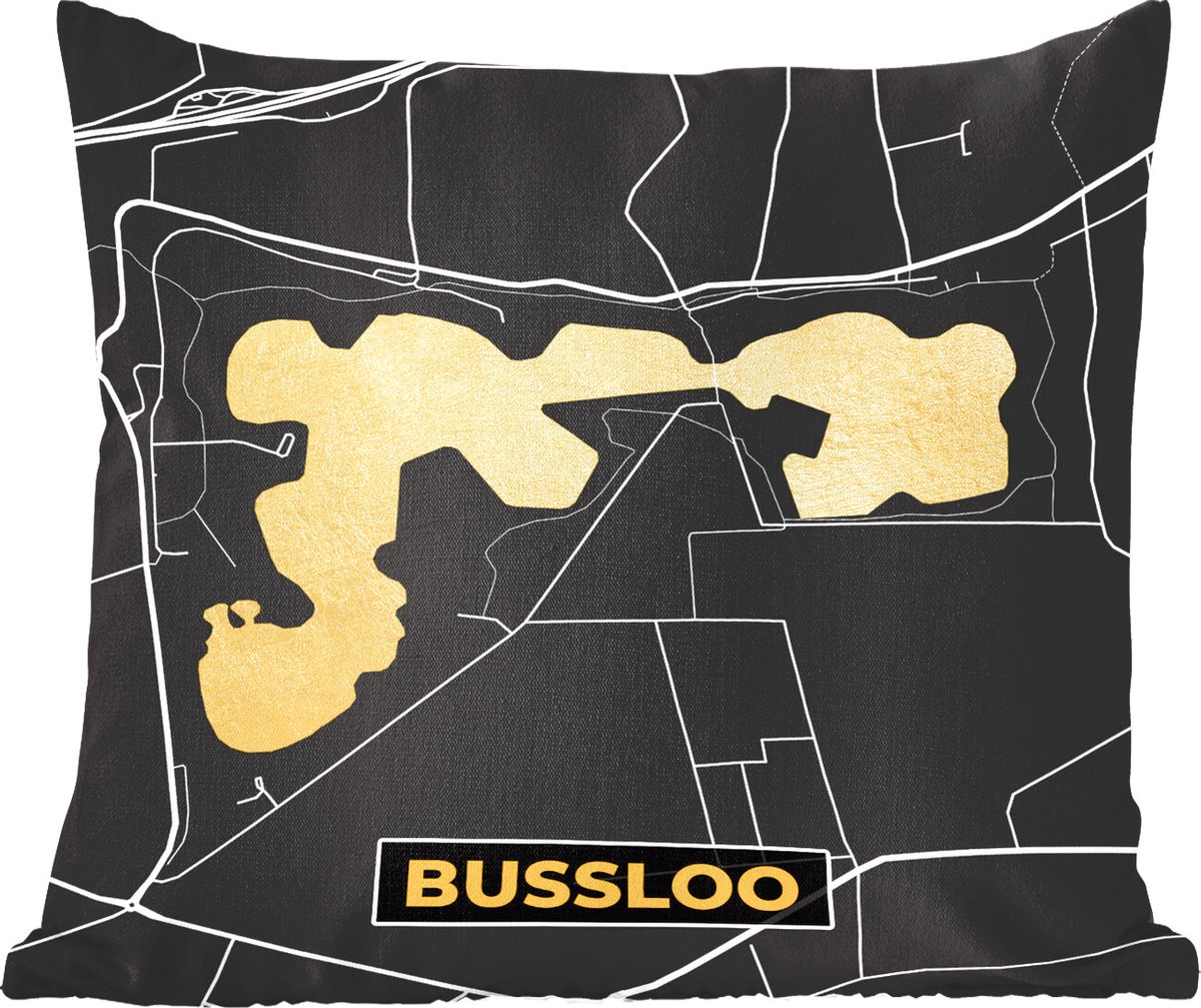 Sierkussens - Kussentjes Woonkamer - 60x60 cm - Kaart - Plattegrond ...