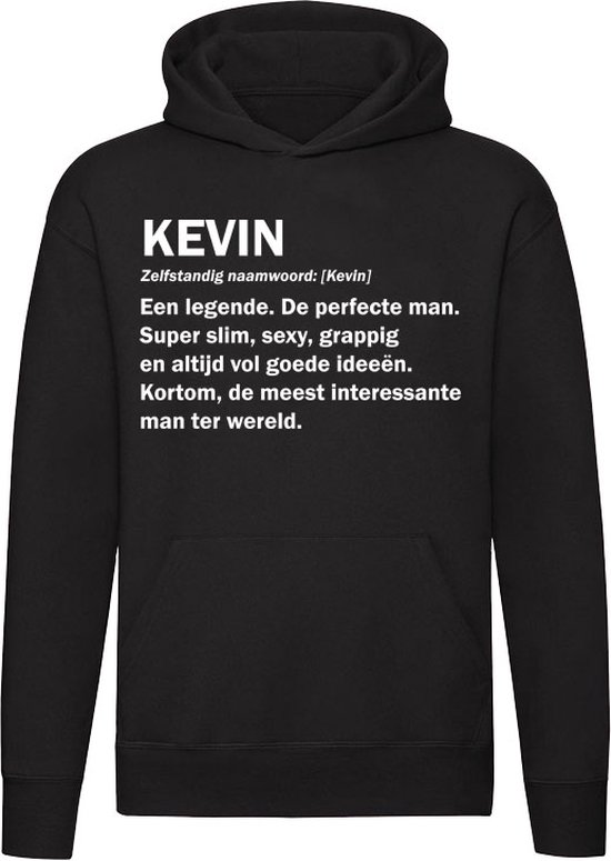 Kevin grappige Hoodie | verjaardag | cadeau | kado | Unisex | Trui ...
