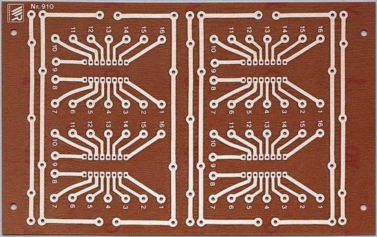 Rademacher WR-Typ 910 PCB Papier dur (Lxl) 160 mm x 100 mm 35 µm Taille ...