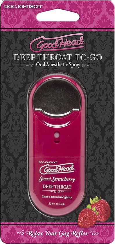 Doc Johnson Deep Throat Spray To Go - 8,5 ml purple | bol.com