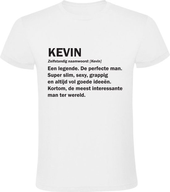 Kevin Heren t-shirt | jarig | verjaardagkado | verjaardag kado ...