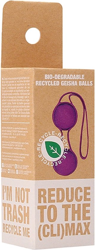Geisha Balls - Biodegradable - Purple - Balls | bol