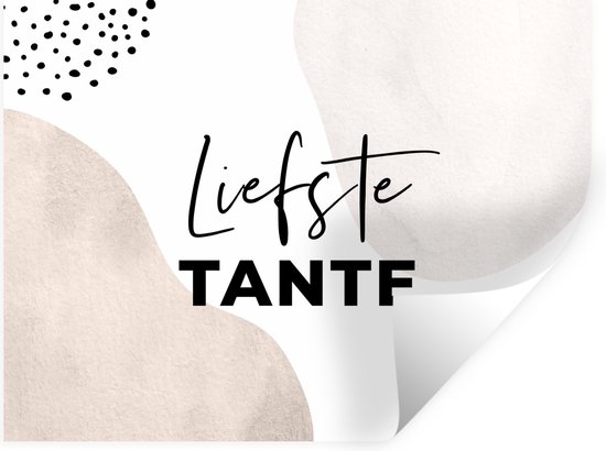 Muurstickers - Sticker Folie - Spreuken - 'Liefste tante' - Quotes ...