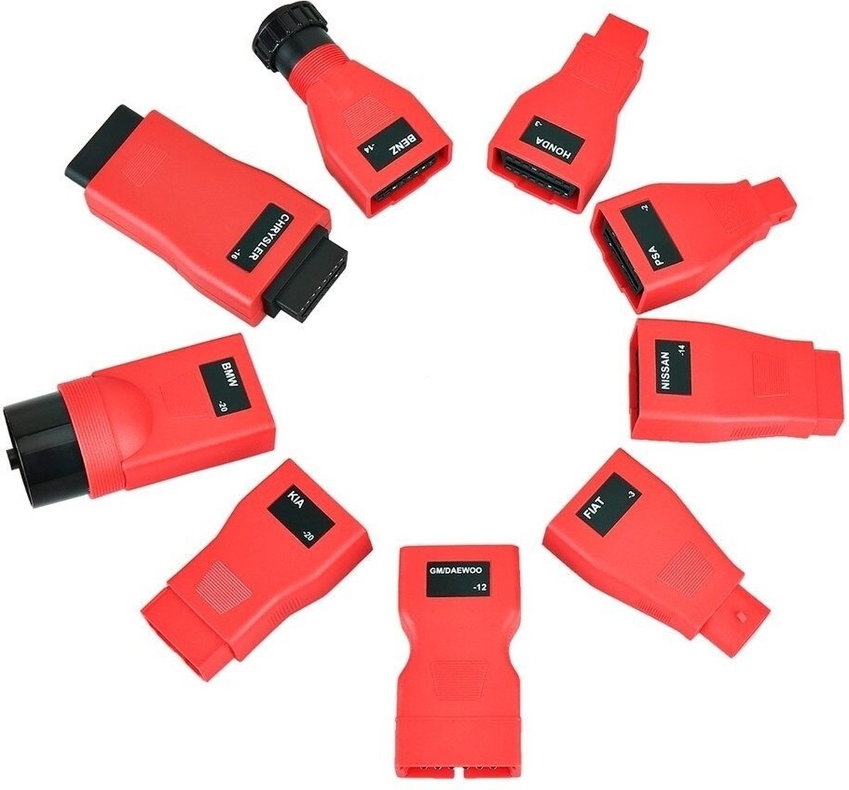 Autel Complete OBD1 - OBD2 Kit 12 Adapters | bol.com