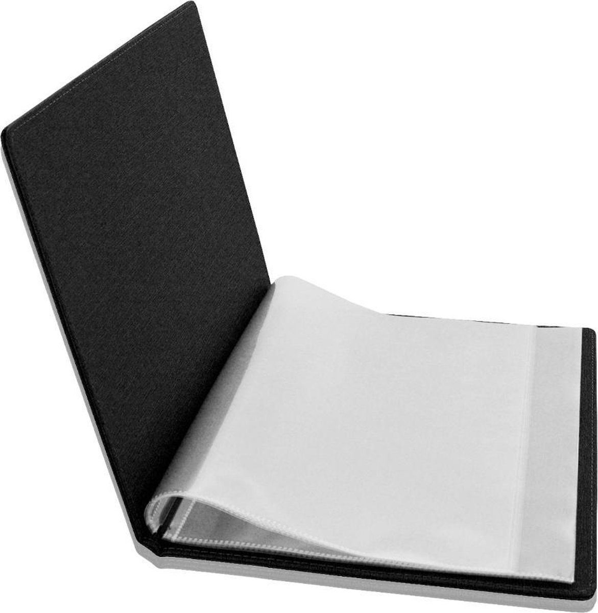 Goodline® - Rapportmap / Diplomamap voor 20 Pagina's (A4) - Houtpatroon Zwart | bol.com