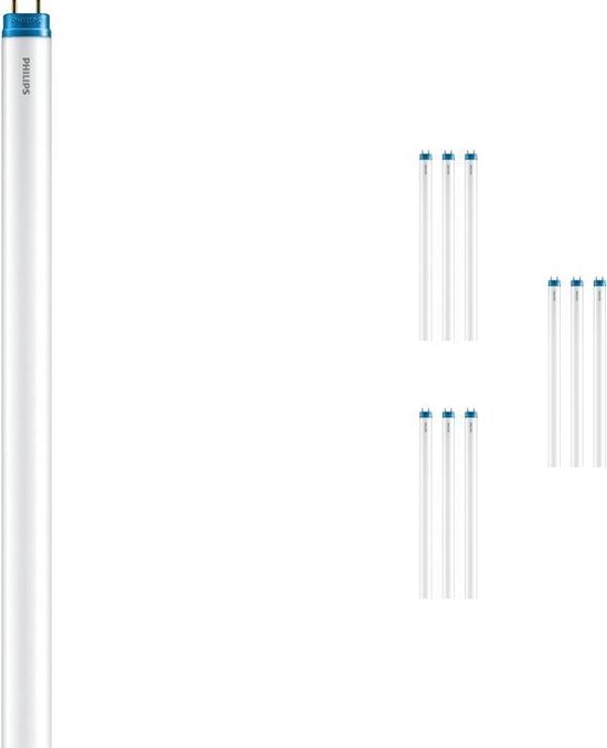 Voordeelpak 10x Philips LEDtube T8 Corepro (EM Mains) High Output 24W 2700lm - 840... | bol.com