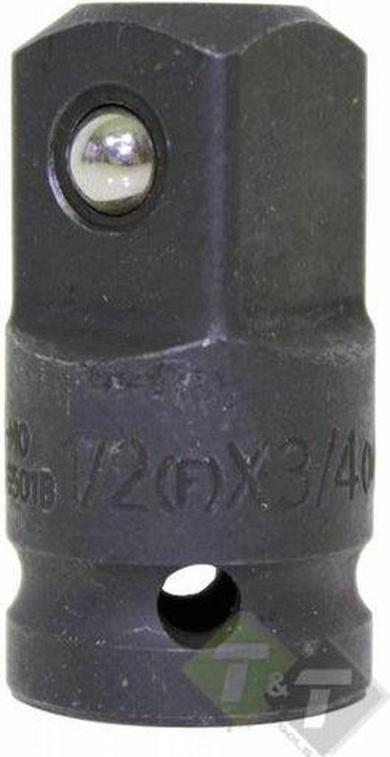 dop verloop 1/2 duims naar 3/4 duims - verloopdop - verloopadapter ...