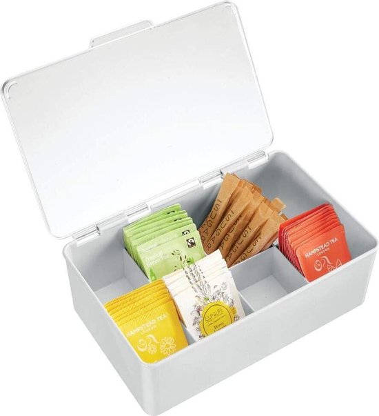 Theedoos - ZINAPS DELUXE Tea Box - de praktische, stapelbare theezakjes ...