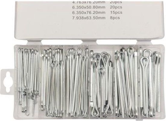 Splitpennen assortimentsdoos 144-delig | bol