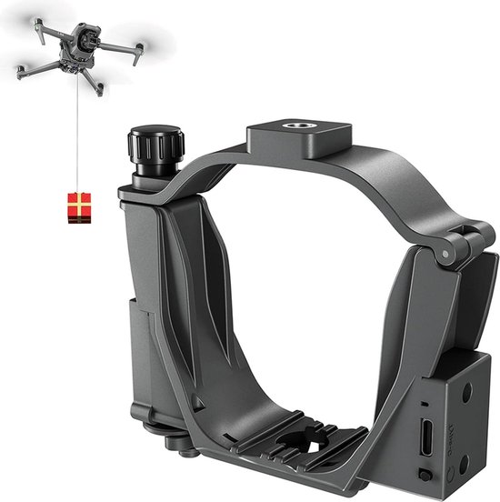 Airdrop Systeem voor DJI Air 3 Drone - Schroefgat Interface - Lichtgevoelige Werper -... | bol