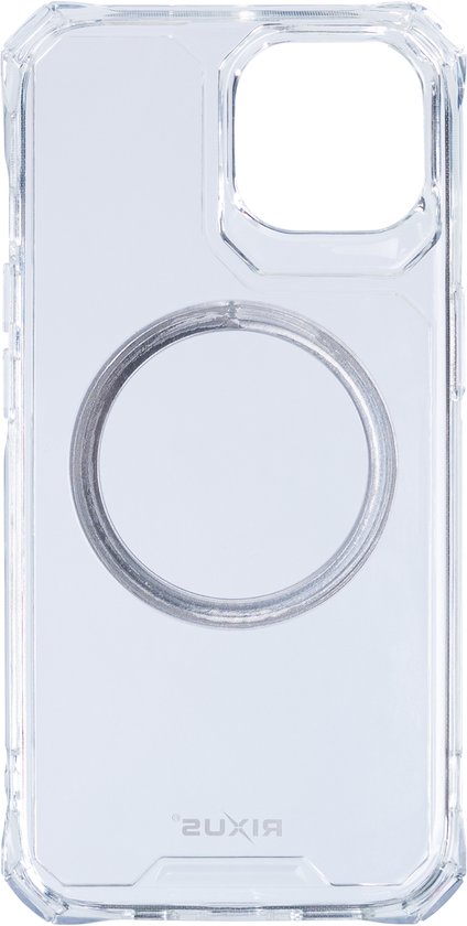 voor iPhone 12, 12 Pro Armor-X Anti Shock Case met MagSafe Transparant ...