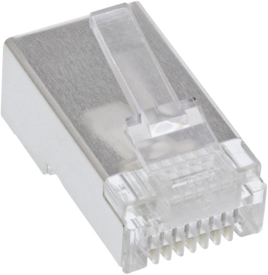 InLine 73098T kabel-connector RJ-45 Transparant | bol