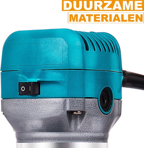 Kantenfrees Deluxe - Houtfreesmachine - Complete set - Voor kunststof ...