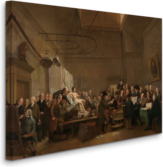 Adriaan de Lelie - The Drawing Gallery of the Felix Meritis Society, De ...