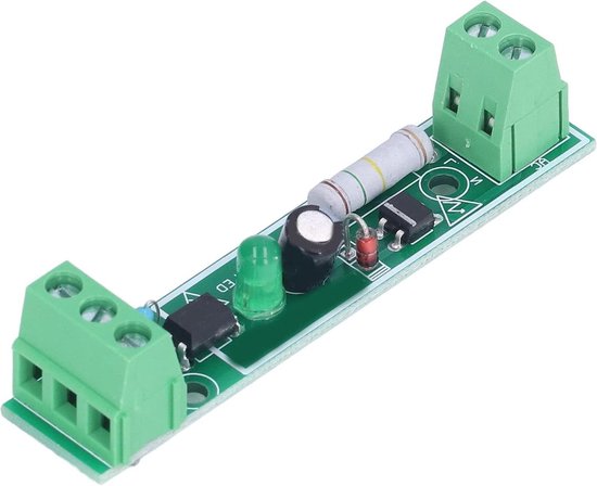 Optocoupler-isolatiekaart PLC 220V AC - 1-kanaals opto-isolator voor ...