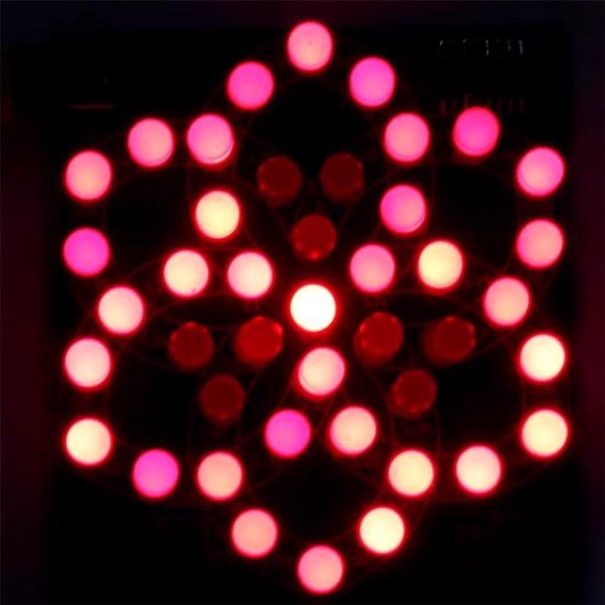 Praktische printplaat voor het solderen van componenten 43 led-kit voor ...