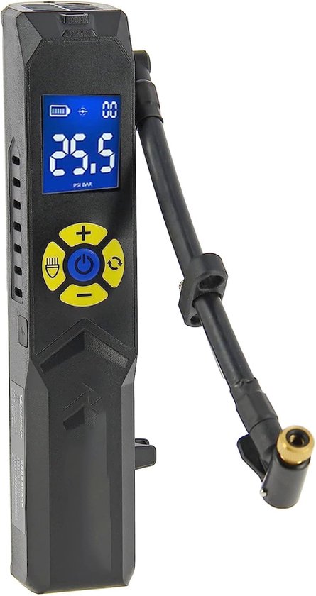 Draadloze Mini-Compressor – Elektrische Pomp Met Digitale Manometer ...