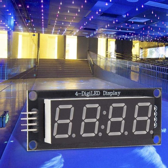 LED Display Module 7 Segment 4 Bit High Brightness Digital Segment Tube for Use... | bol