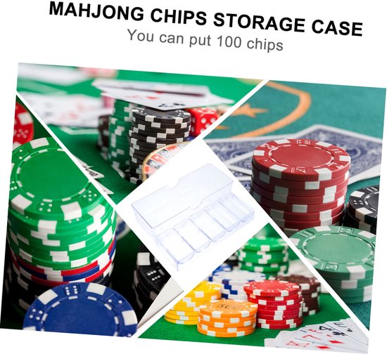 Abaodam 1 St Chip Chips Dispenser Houder Mahjong Tegels Container ...
