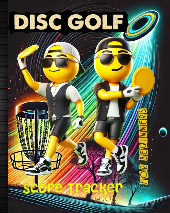 Disc Golf Score Tracker Book For Beginners: Flying Disc Golfers Sport ...