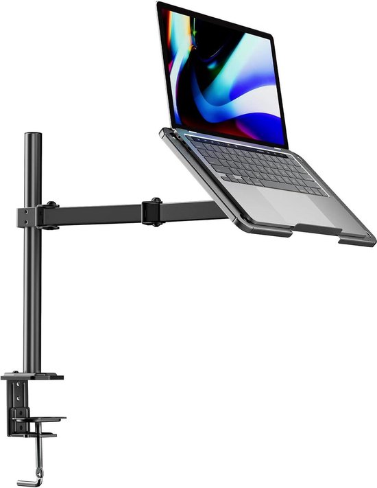 Laptophouder bureau voor 16 inch laptop - Monitorhouder 13 tot 35 inch ...