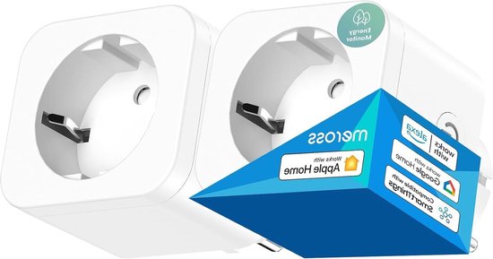 Connected stopcontact Type F 16A WiFi stopcontact compatibel met Apple ...