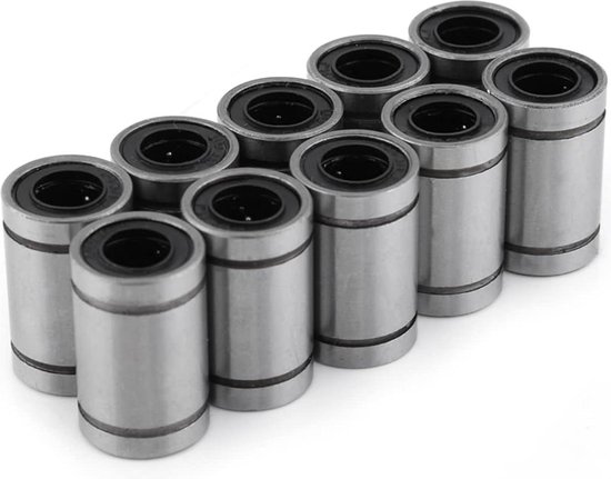 Glijlager LM8UU Lineaire Beweging 10 Stuks - 8 Mm Kogellagerbus voor 8 ...