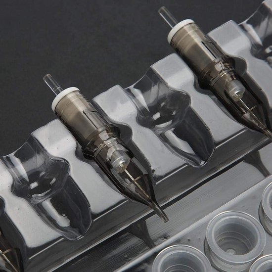 Disposable Tattoo Needle Holder Plastic Tray - 20pcs Pro Clear DGT ...