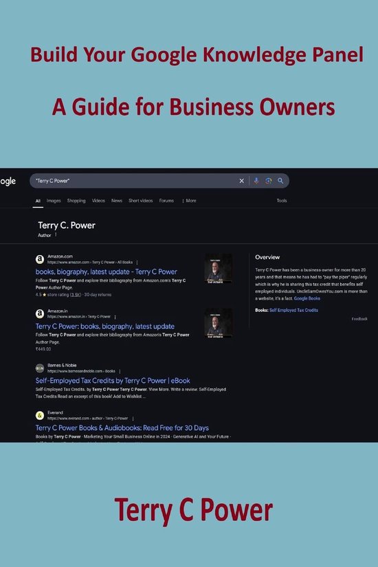 Build Your Google Knowledge Panel (ebook), Terry C Power ...