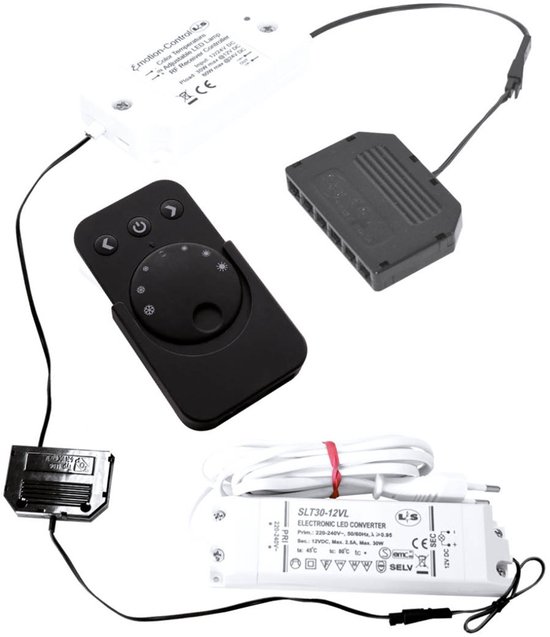 LED 12V Emotion Trafo Dimmerset 60W kleur Wit | bol