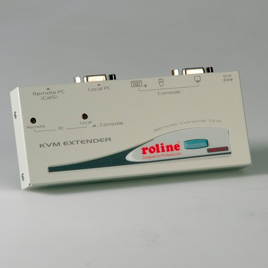 ROLINE Smart KVM extender via RJ45, VGA, USB | bol