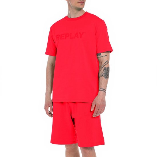 Replay M6462 .000.23188p T-shirt Met Korte Mouwen Rood M Man | bol