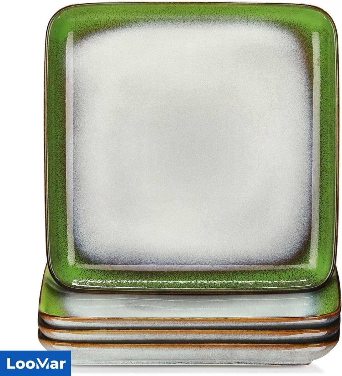 LooMar Luxe Bordenset - Borden - Set van 4 - 4 persoons - serviesset ...