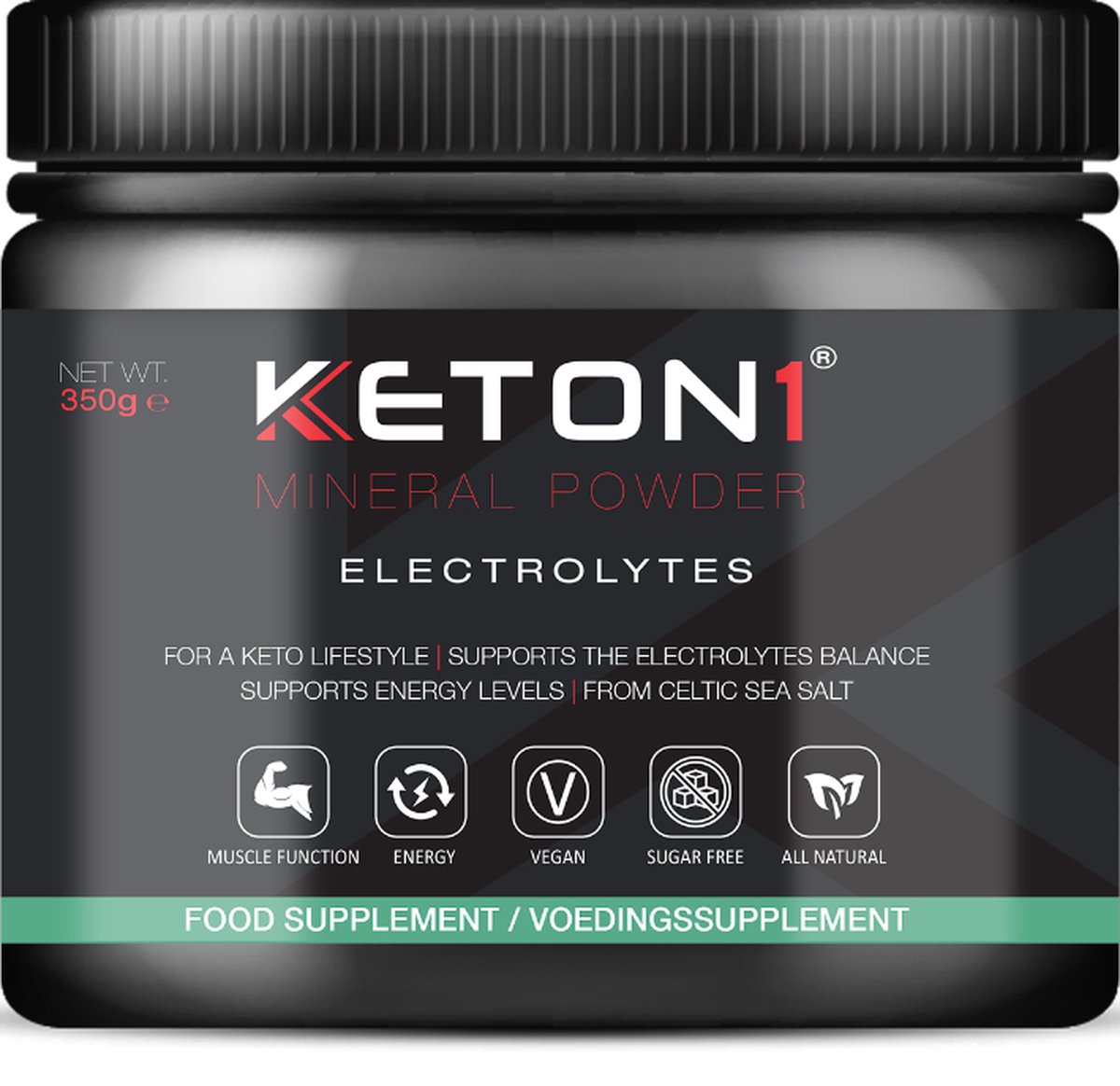 Keton1 - Keto elektrolyten - Mineral Powder | bol.com