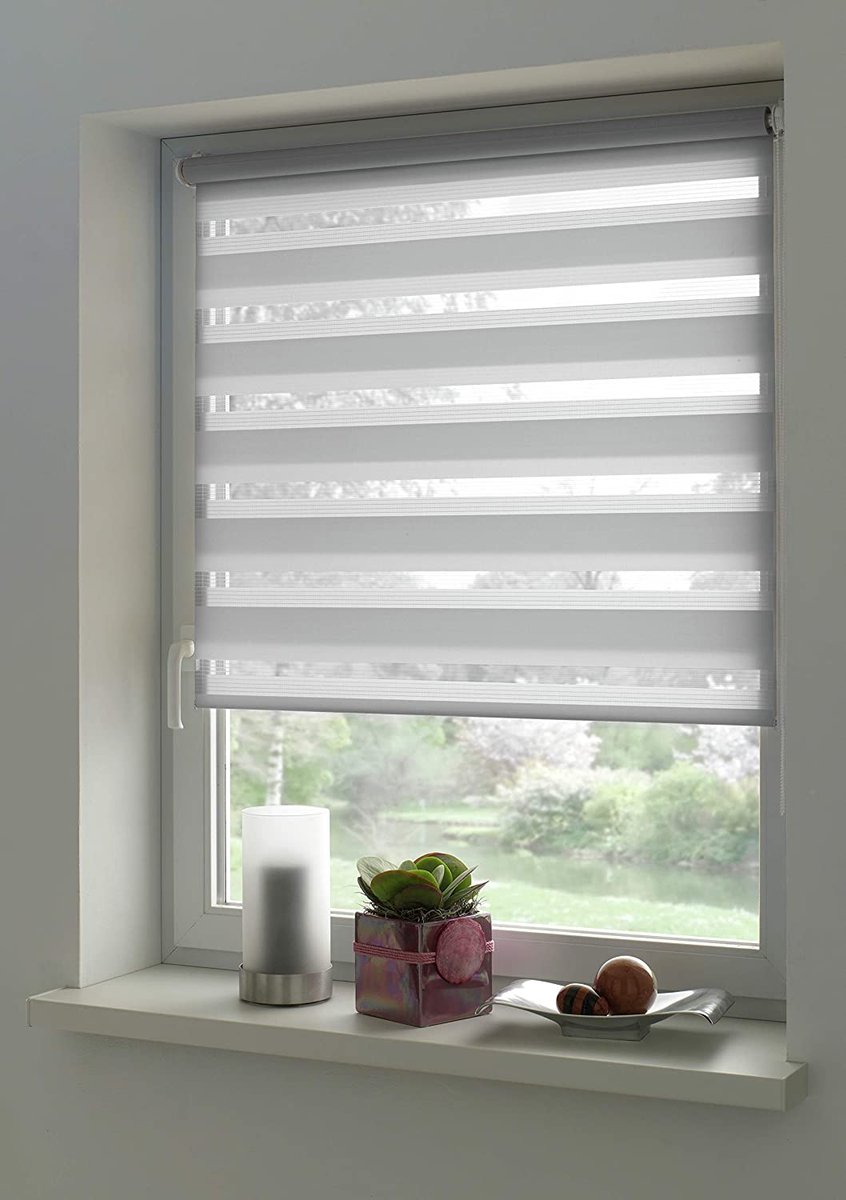 Store enrouleur à pince Duo , store enrouleur double, store enrouleur ...