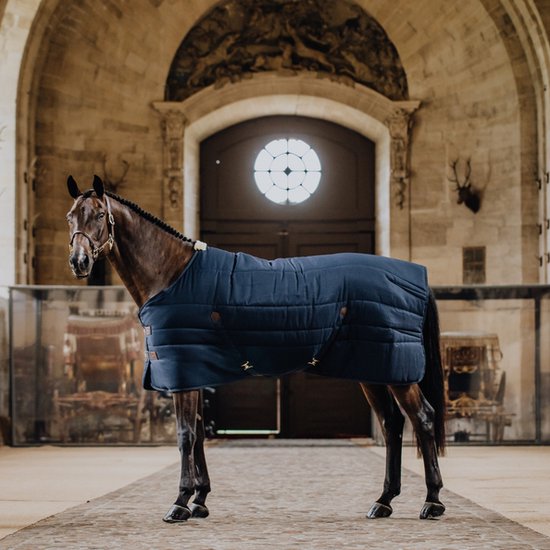 Kentucky Stable Rug Classic - Navy - 100G - Maat 125/175/5.9 | bol.com