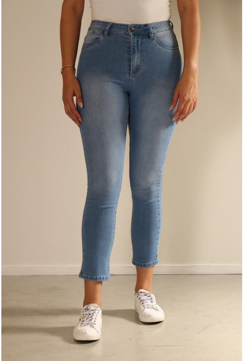 New Star dames spijkerbroek - jeans dames - New Orleans - light stone ...