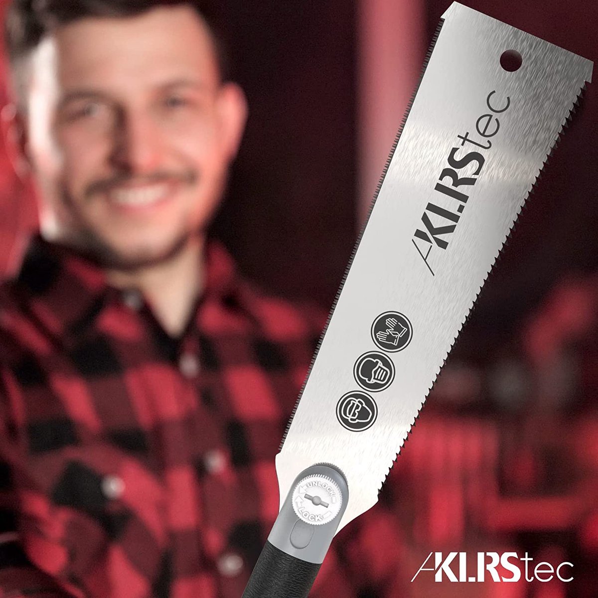 Professionele Japanse zaag, 240 mm Ryoba fijnzaag, optimaal voor hout ...