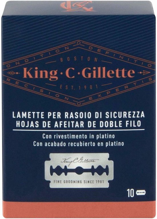 Extra scheermesje King C Gillette Gillette King (10 uds) | bol.com