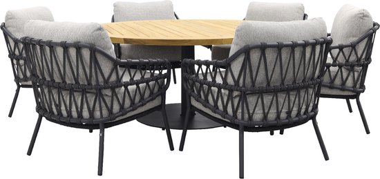 4 Seasons Calpi/Saba Ø160 cm. - Low dining - ronde tuinset | bol