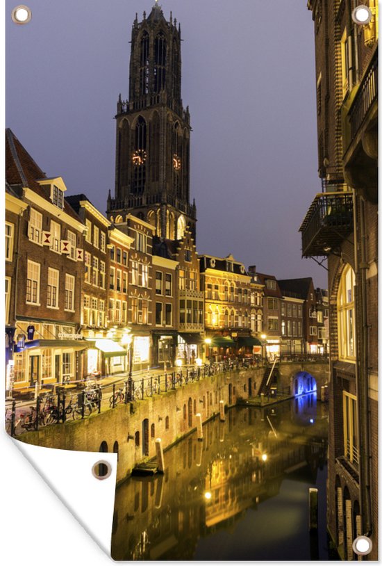 Muurdecoratie Utrecht - Water - Licht - 120x180 cm - Tuinposter ...