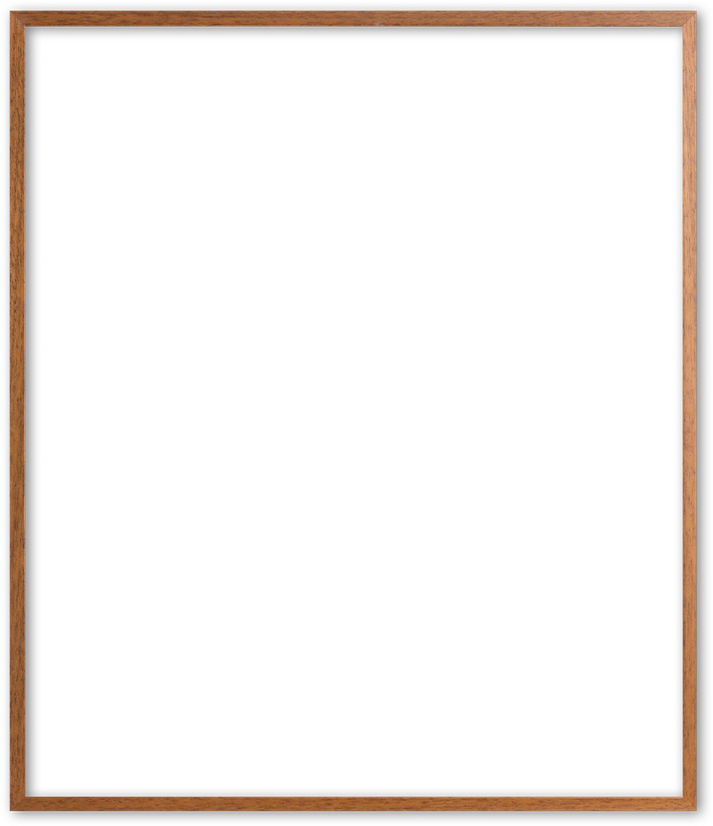 Moderne Lijst 40x40 cm Donker Hout - Claire | bol.com