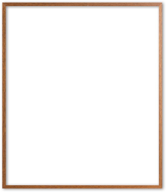 Moderne Lijst 40x40 cm Donker Hout - Claire | bol.com