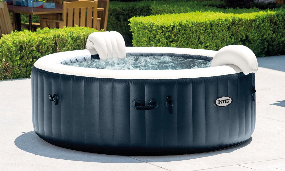 Intex - PureSpa - Jacuzzi - 216 x 71 cm - Donkerblauw - 6 Persoons ...
