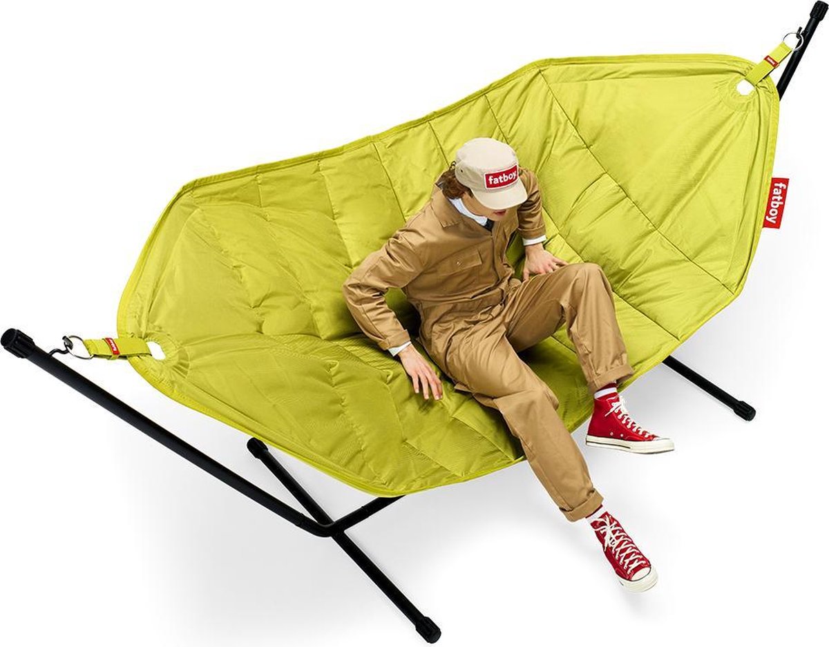 Fatboy Hangmat met standaard voor 2 personen Limoengroen - tot 150kg ...