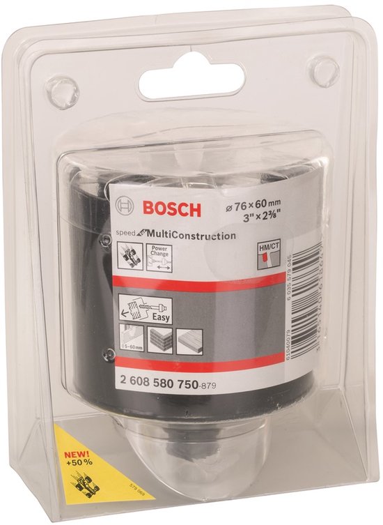 Bosch - Gatzaag Speed for Multi Construction 76 mm, 3" | bol