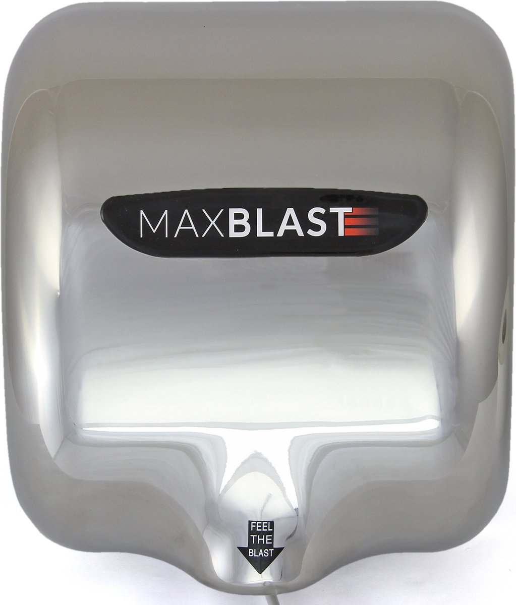 MAXBLAST Handdroger set 2x - RVS - 550W - Stil - Krachtig - 7 - 12 ...