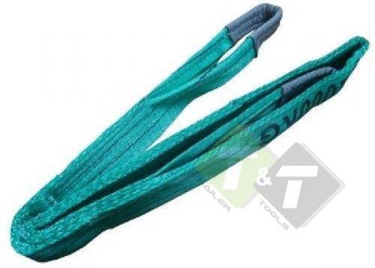 Hijsband, werklast van 2 Ton, 1 meter lang, Torso | bol.com